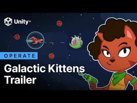 Galactic Kittens - A 2D cooperative game demo | Unity