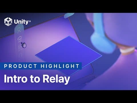 Relay：免费P2P网络和连接解决方案 | Unity
