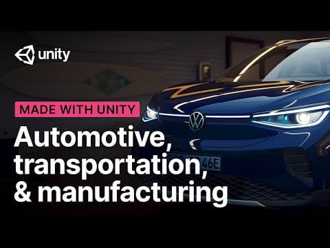 AR, VR & Digital Transformation Solutions for Automotive | Unity