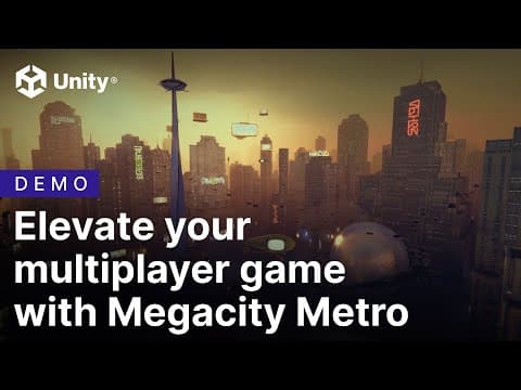 Megacity Metro – Large-Scale Multiplayer Demo | Unity