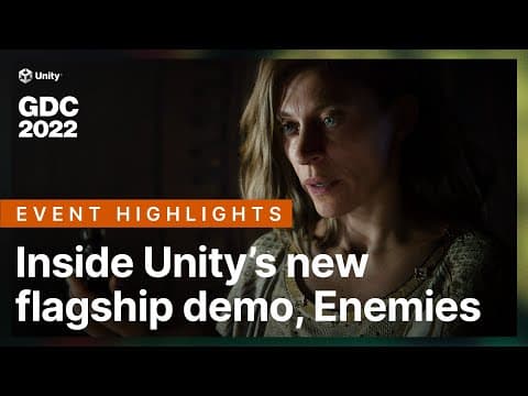 Watch Enemies – State-of-the-art digital humans | Unity Demo